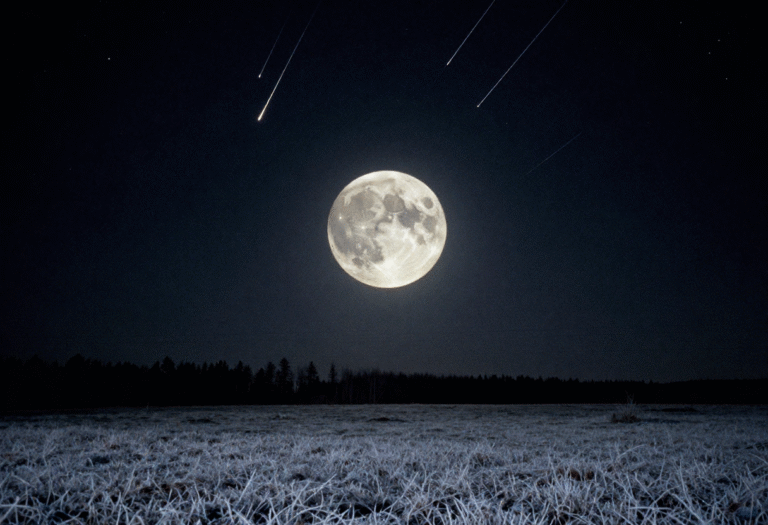 2026’s First Full Moon Supermoon Rises, Dims Meteor Show